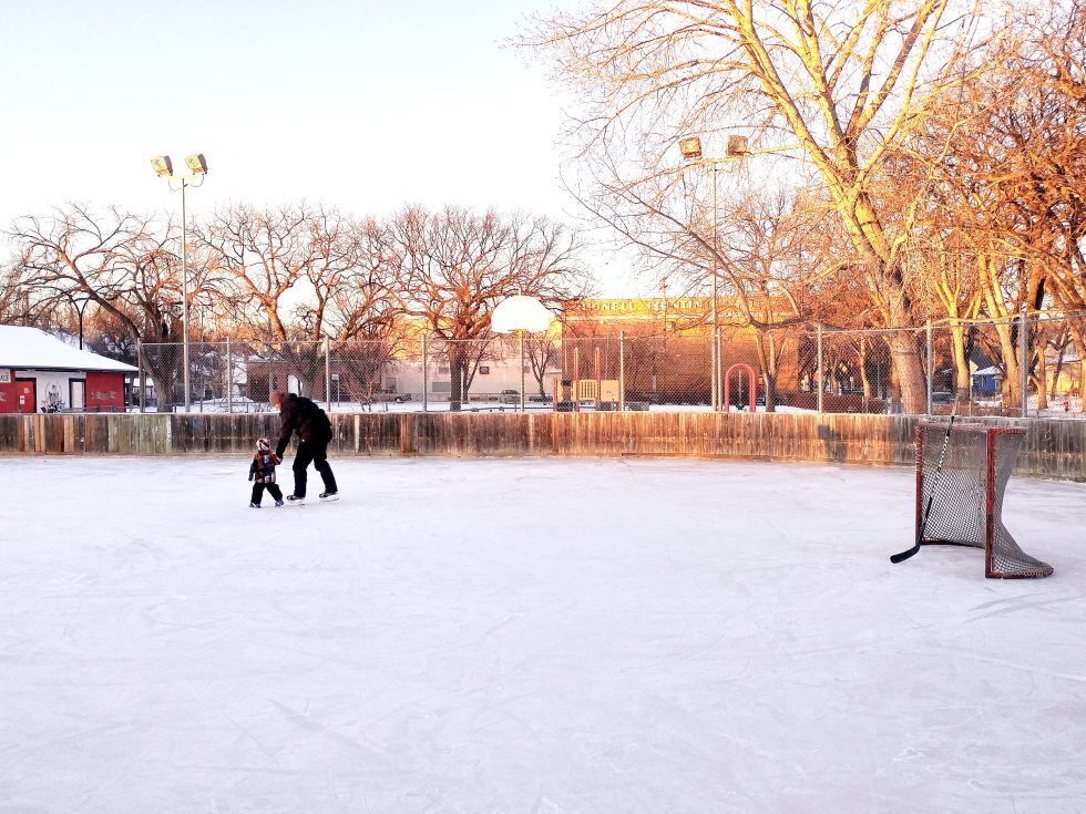 Outdoor Skating Rinks in the West End - Winnipeg West End BIZ